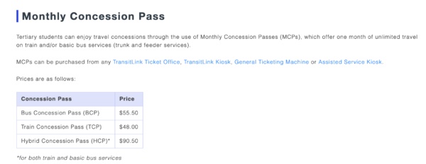 Why you should get the Singapore Adult Monthly Travel Pass at $128 ...