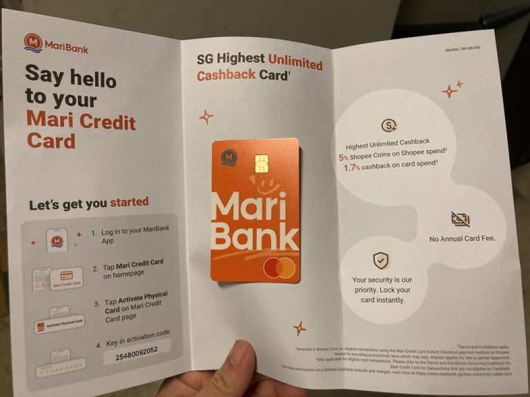 I used the Maribank credit card for 5 months. Here's an honest review ...